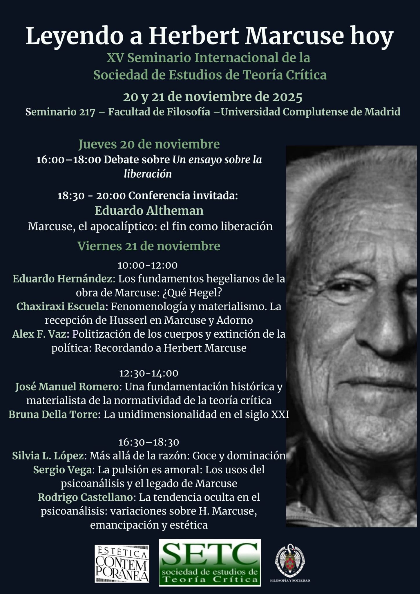 Leyendo a Herbert Marcuse hoy – SETC